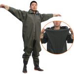 Full Body Waders With Boots Gloves And Hood – Fishing Shoes